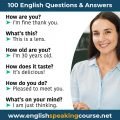 100 English questions and answers for Speaking English - Questions ...
