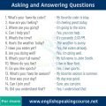 Asking and Answering Questions