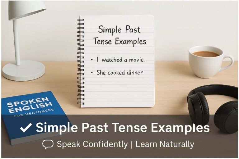 Simple Past Tense Examples with Easy Explanation
